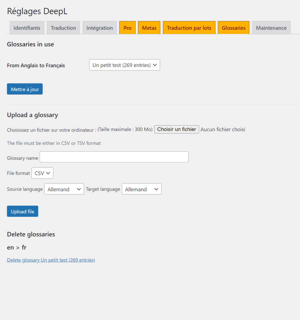 Plugin de traduction DeepL WordPress – Boutique Fluenx